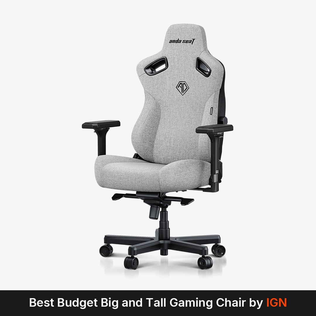 AndaSeat Ash Gray Kaiser 3 Series Ergonomic Gaming Chair – AndaSeat ...