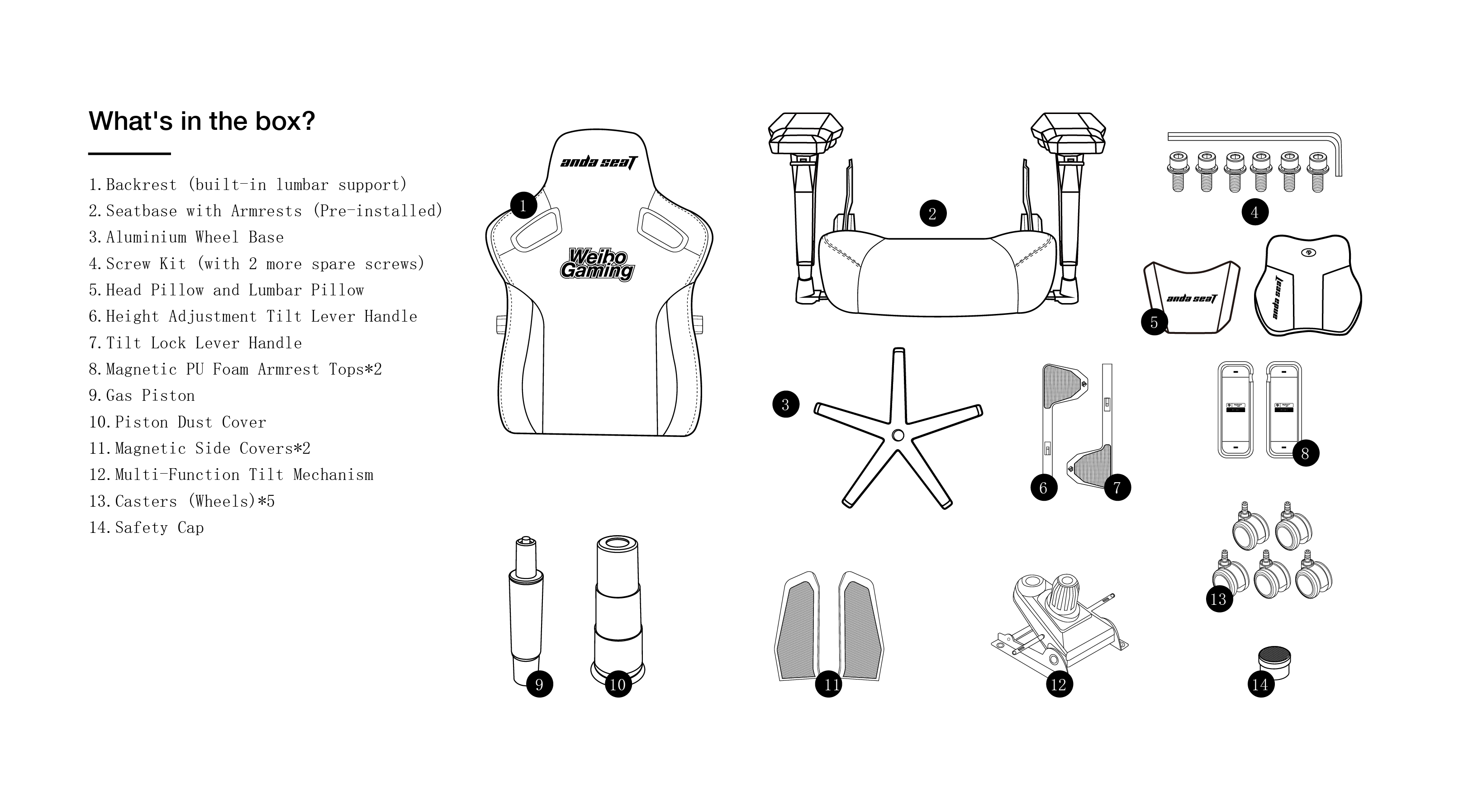 Elevate Your Gaming with AndaSeat x WBG Edition Gaming Chair – AndaSeat Official