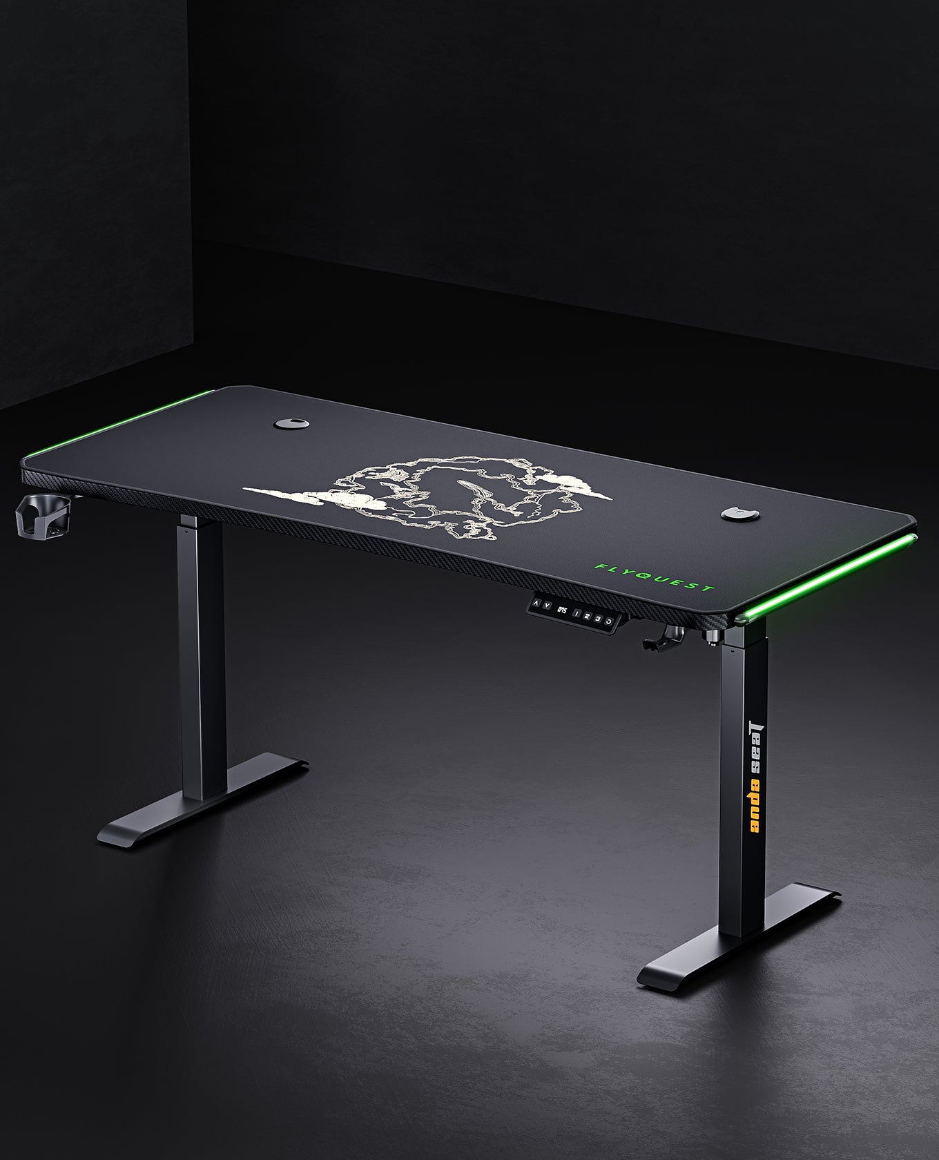 FlyQuest Edition Gaming Desk - Elevate Your Setup! – AndaSeat Official